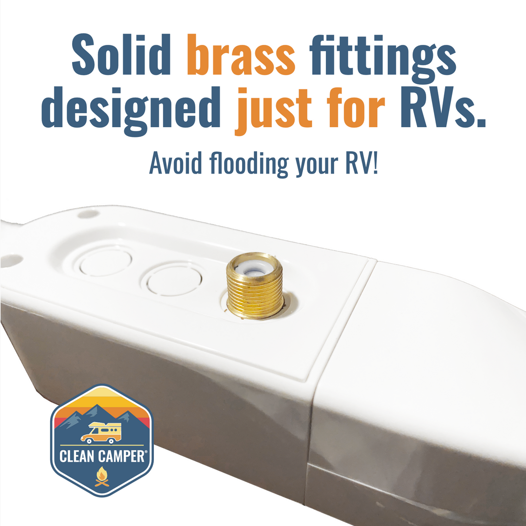 RV Bidet From Clean Camper - Self Cleaning, Adjustable Dual Nozzle ...