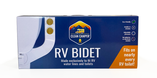 RV Bidet From Clean Camper - Self Cleaning, Adjustable Dual Nozzle ...
